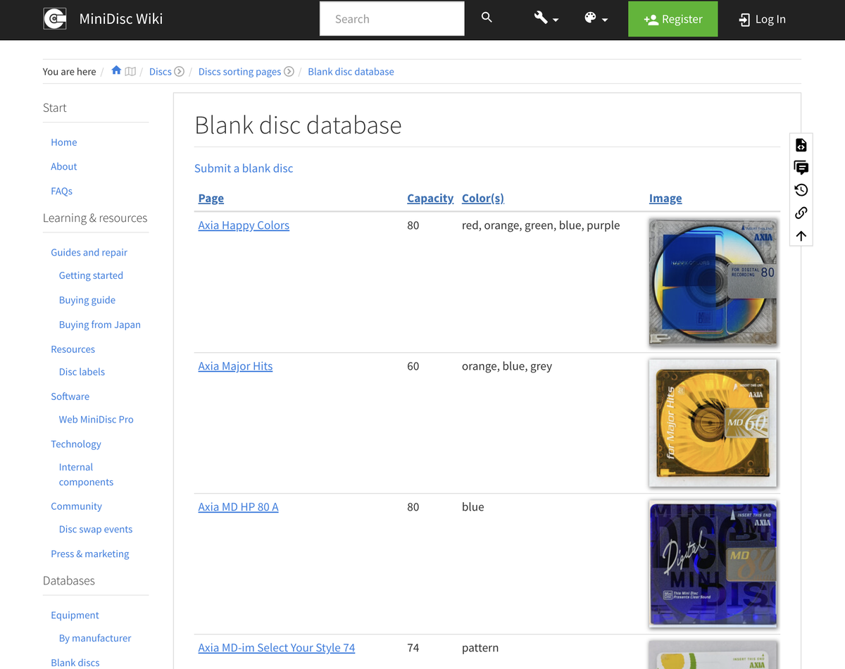 Web MiniDisc Proを使ってブラウザ経由でMDに録音する - ryokosaka blog